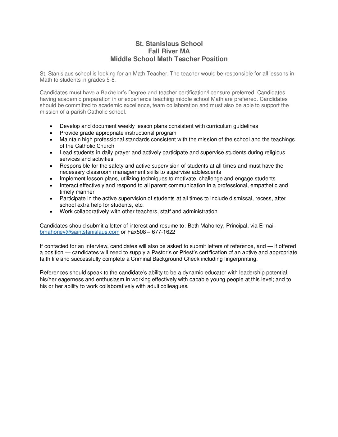 SSS Math job description 5.26.20 - CS Alliance